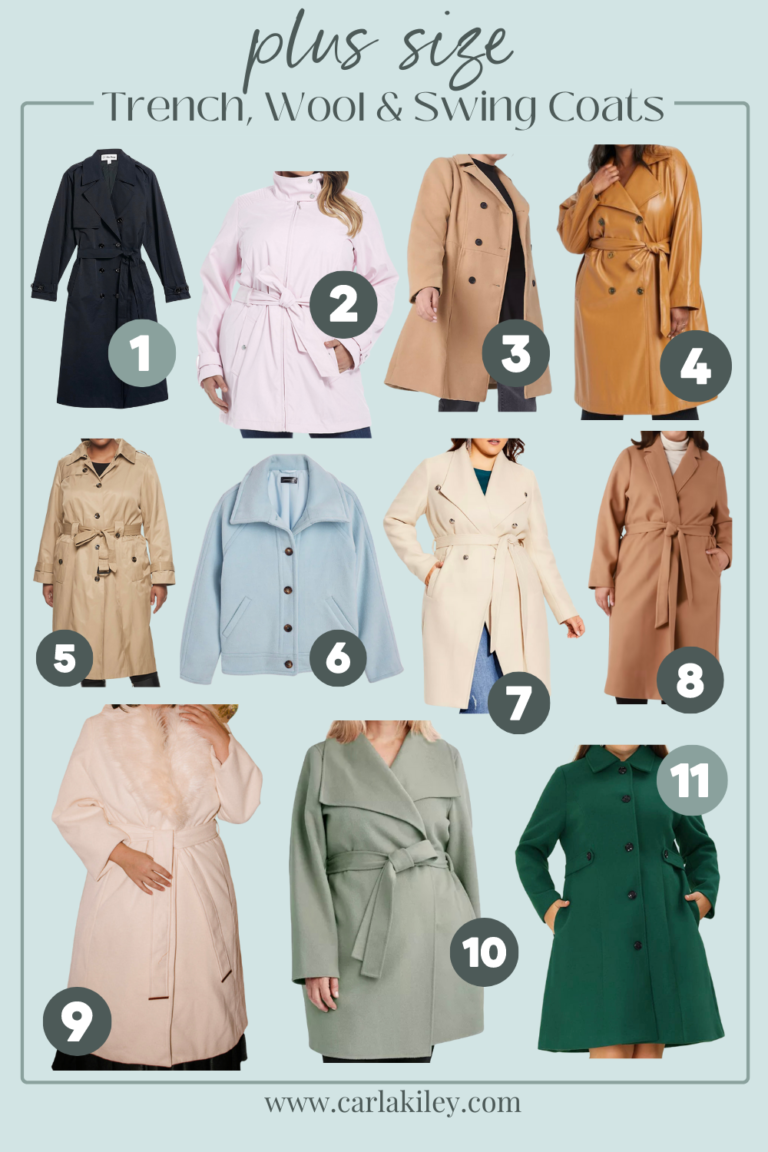 Plus-Size Winter Coats: 5 Flattering & Warm Styles You Need - www.carlakiley.com